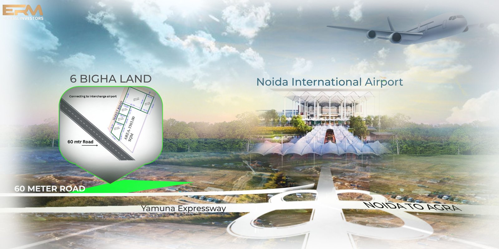 Plots Near Jewar Airport | YEIDA Approved Residential & Commercial