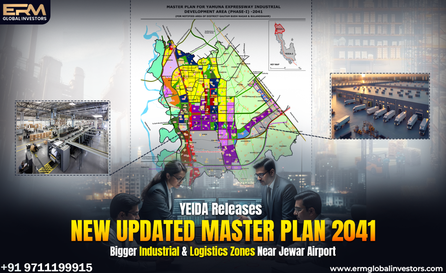 YEIDA Updated Master Plan 2041: | Industrial & Logistics Zones